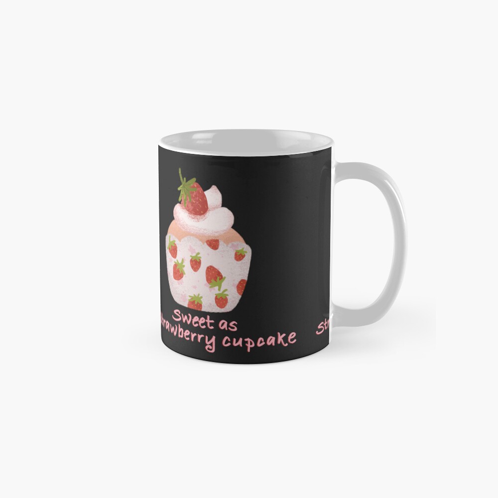 Sweet as strawberry cupcake Classic Mug - Walmart.com