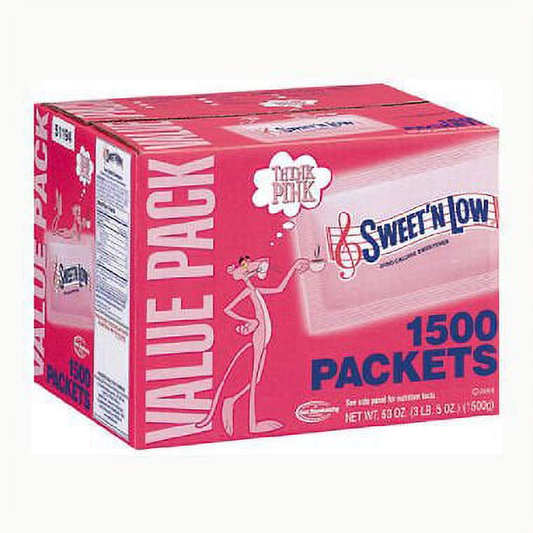 Sweet'n Low® - 1,500 Ct. Packets - Walmart.com