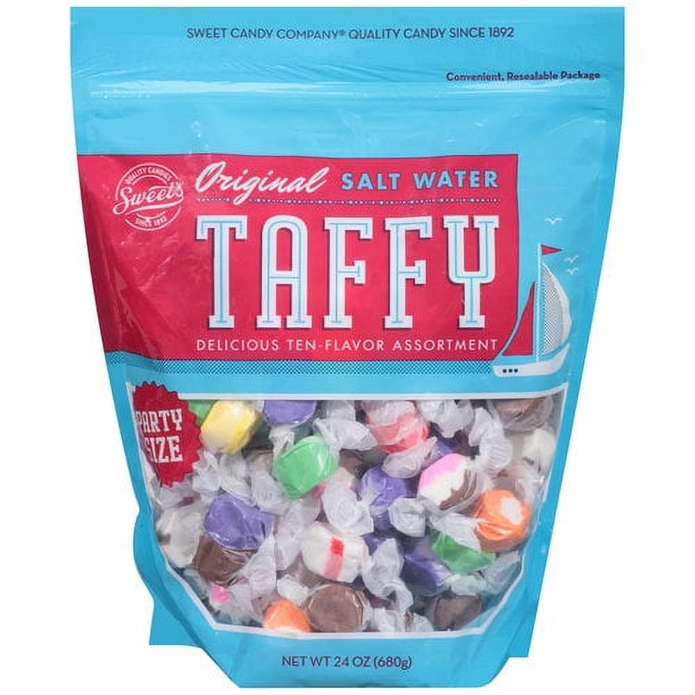Sweet's Original Salt Water Taffy Party Size, 24 Oz. - Walmart.com