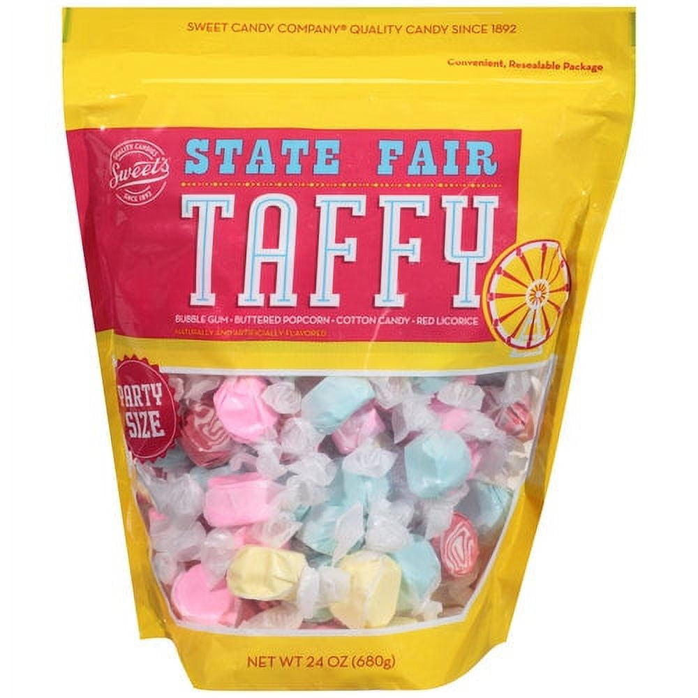 Sweet's State Fair Taffy Party Size, 24 Oz. - Walmart.com
