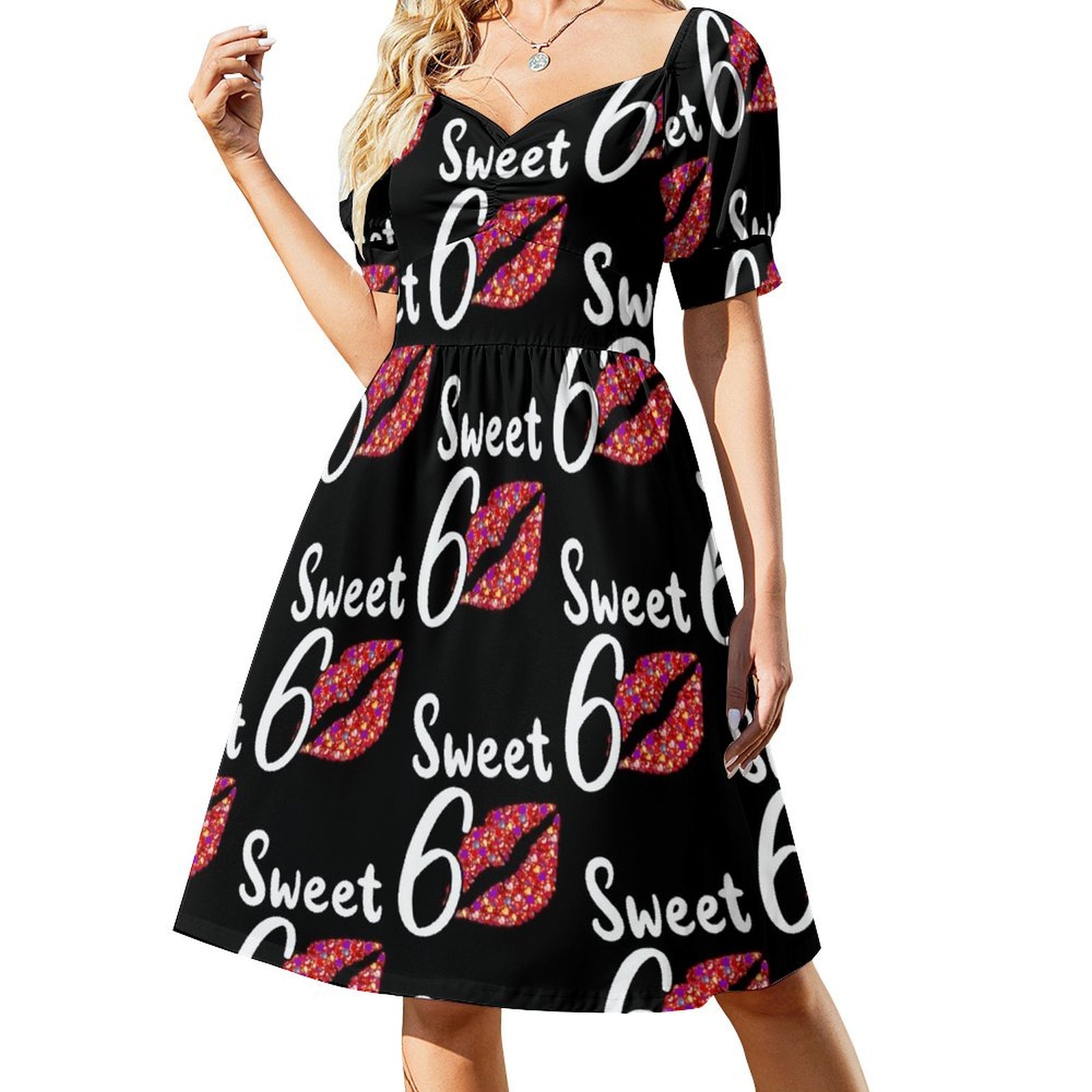 Sweet sixty 60th birthday 60 years old Dress women's summer clothing ...