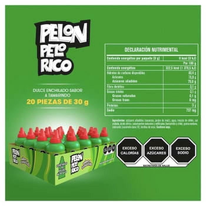 Pelon Pelo Rico 1oz Tamarind Flavored Candy (Pack of 20) - Walmart.com