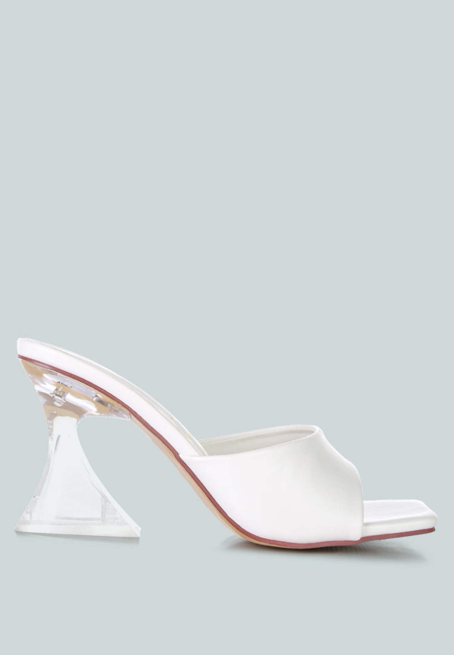 Sweet16 Clear Spool Heel Sandals - Walmart.com
