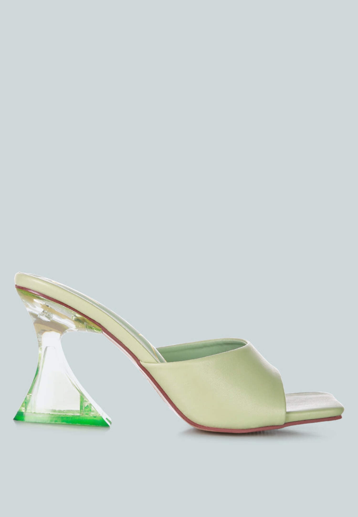 Sweet16 Clear Spool Heel Sandals - Walmart.com