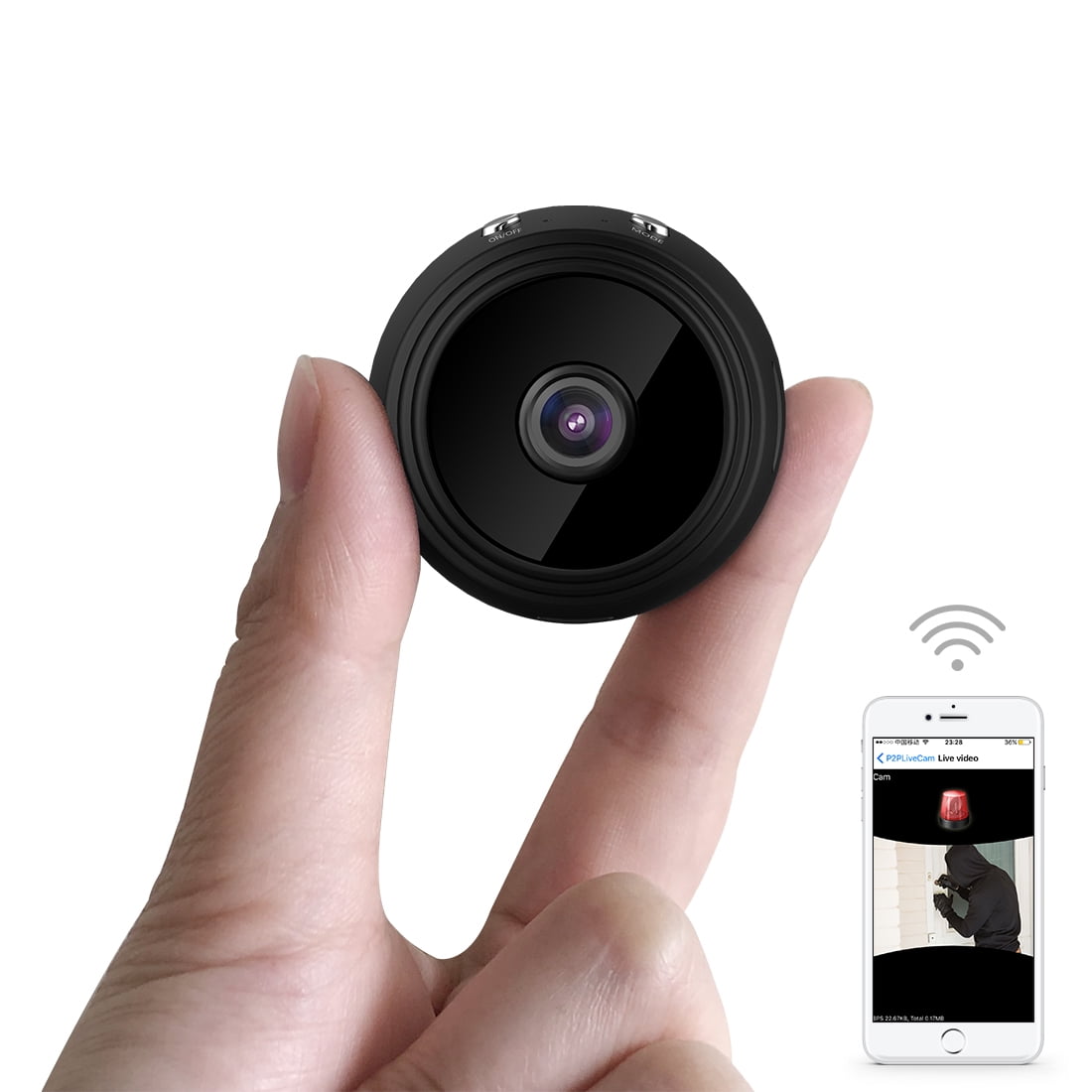 Too Sweet39 Mini Camera Wireless Indoor Nanny Cam 4K HD Wifi Mini ...