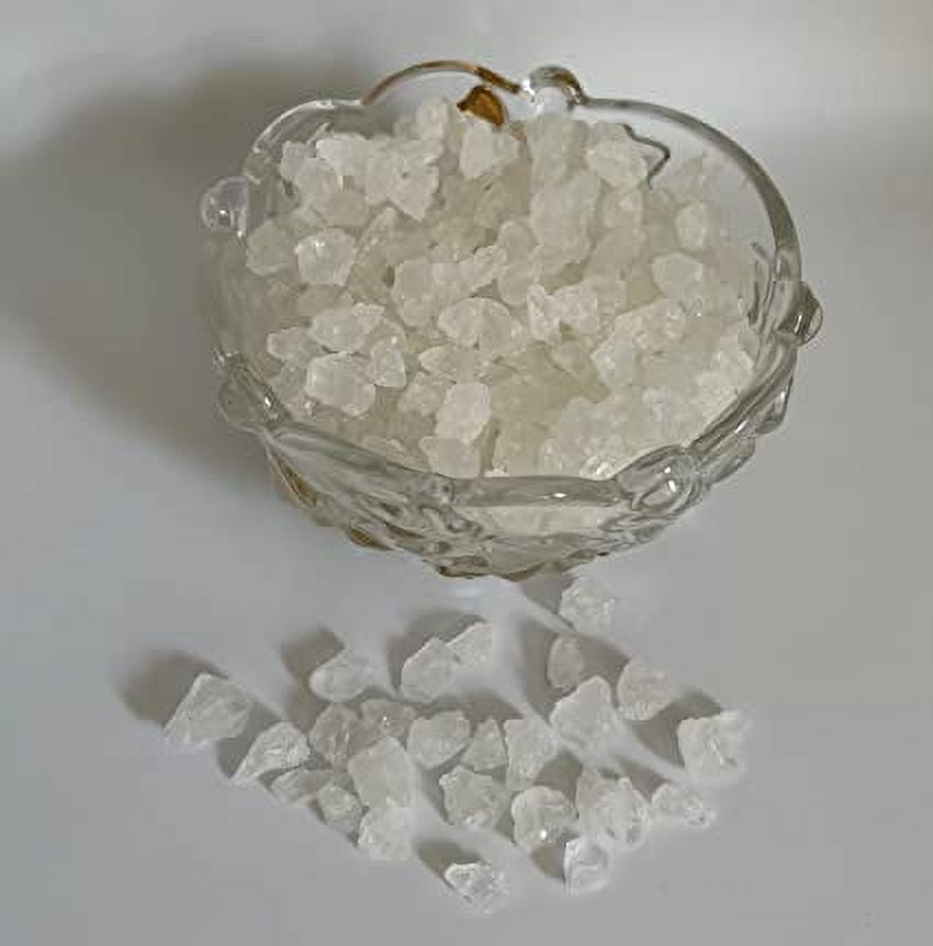 SweetGlob Old Fashioned White Rock Candy Crystals (Gems Rock Sugar ...