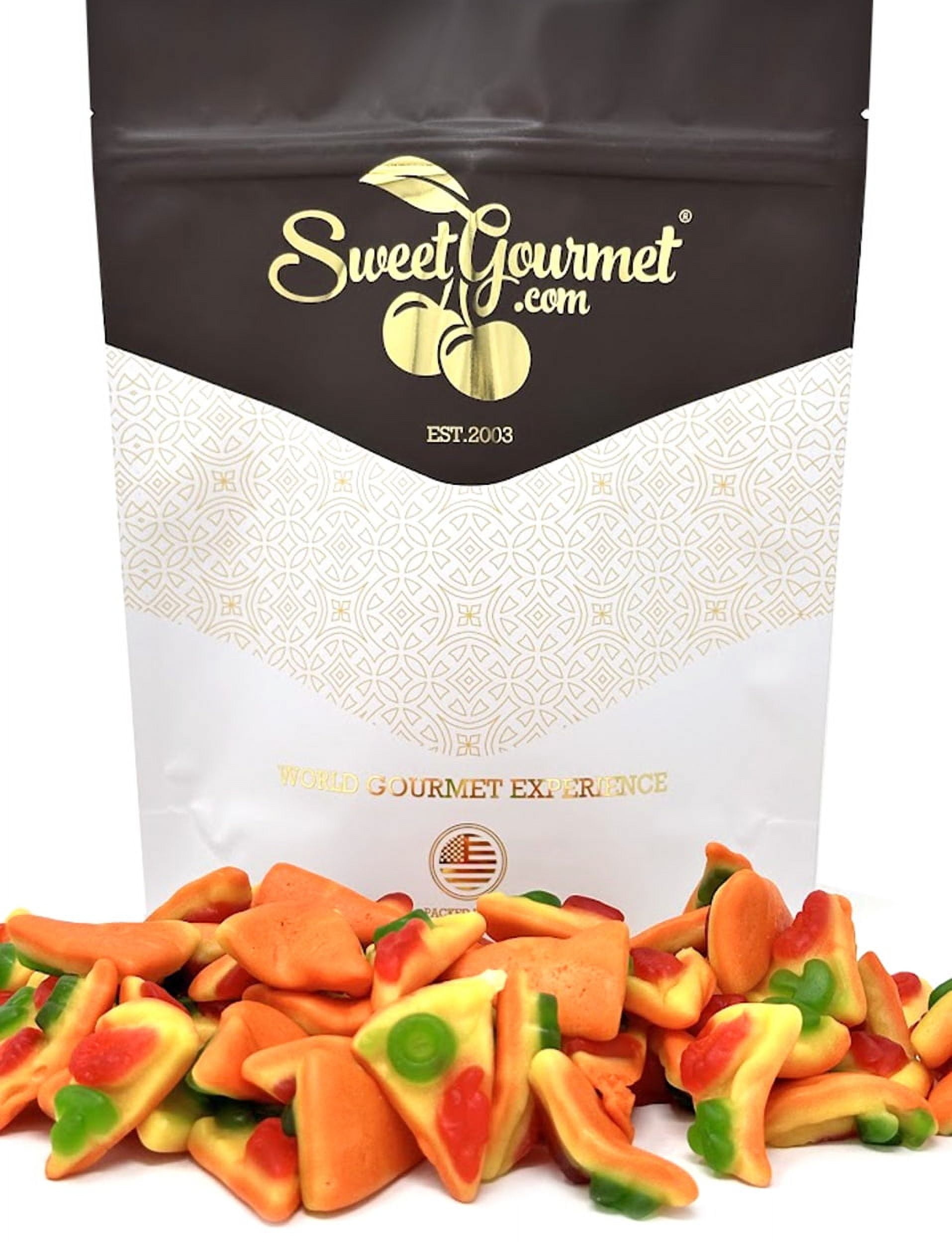 SweetGourmet Gummy Pizza Slices Candy Bulk | 1 Pound - Walmart.com