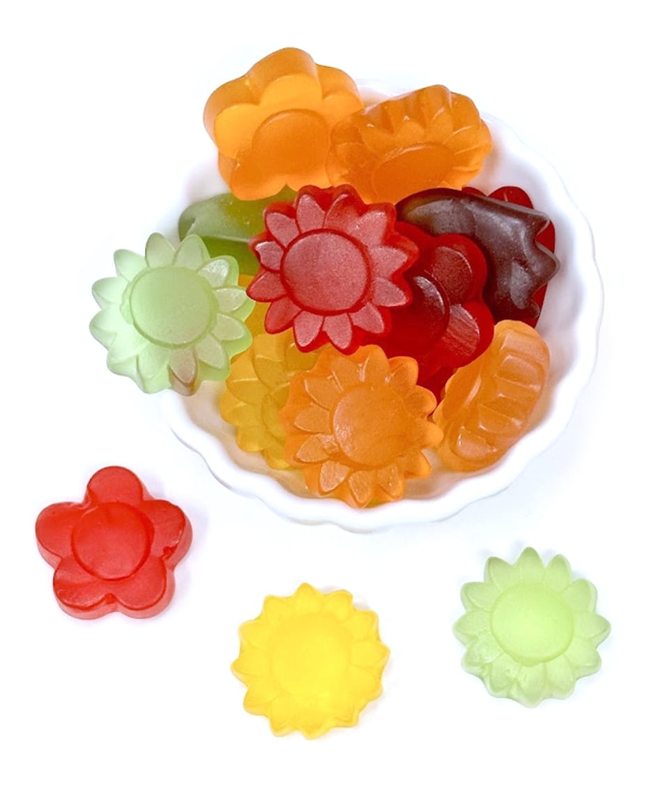 SweetGourmet Awesome Blossoms Spring Flower Gummy Candy Bulk | 3 Pounds ...