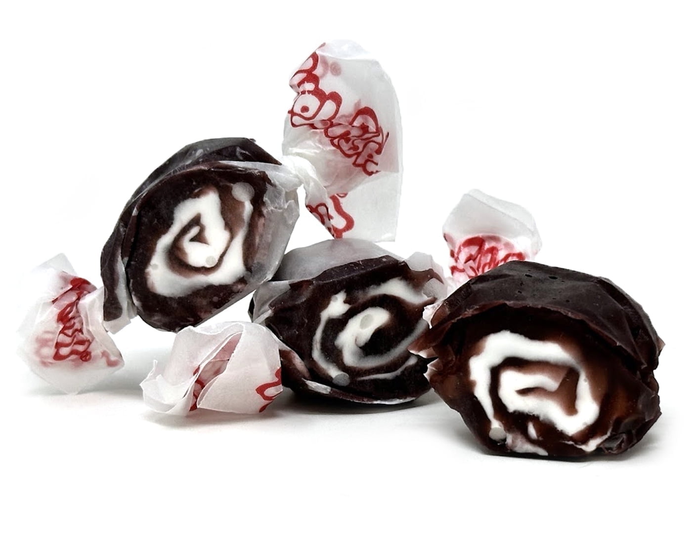 SweetGourmet Black Licorice Swirl Salt Water Taffy Bulk Candy | 3 ...