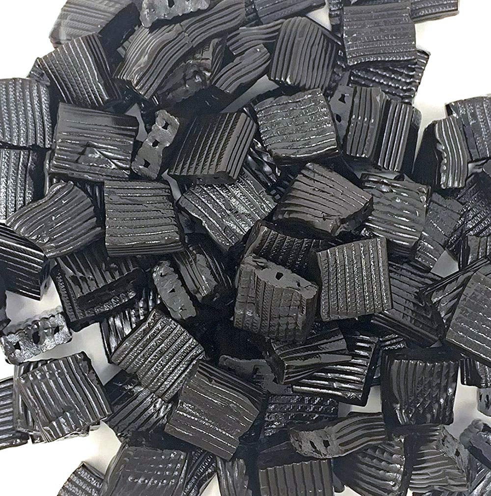 SweetGourmet Black Tire Tracks Licorice Candy | Finnish Tire Tread ...