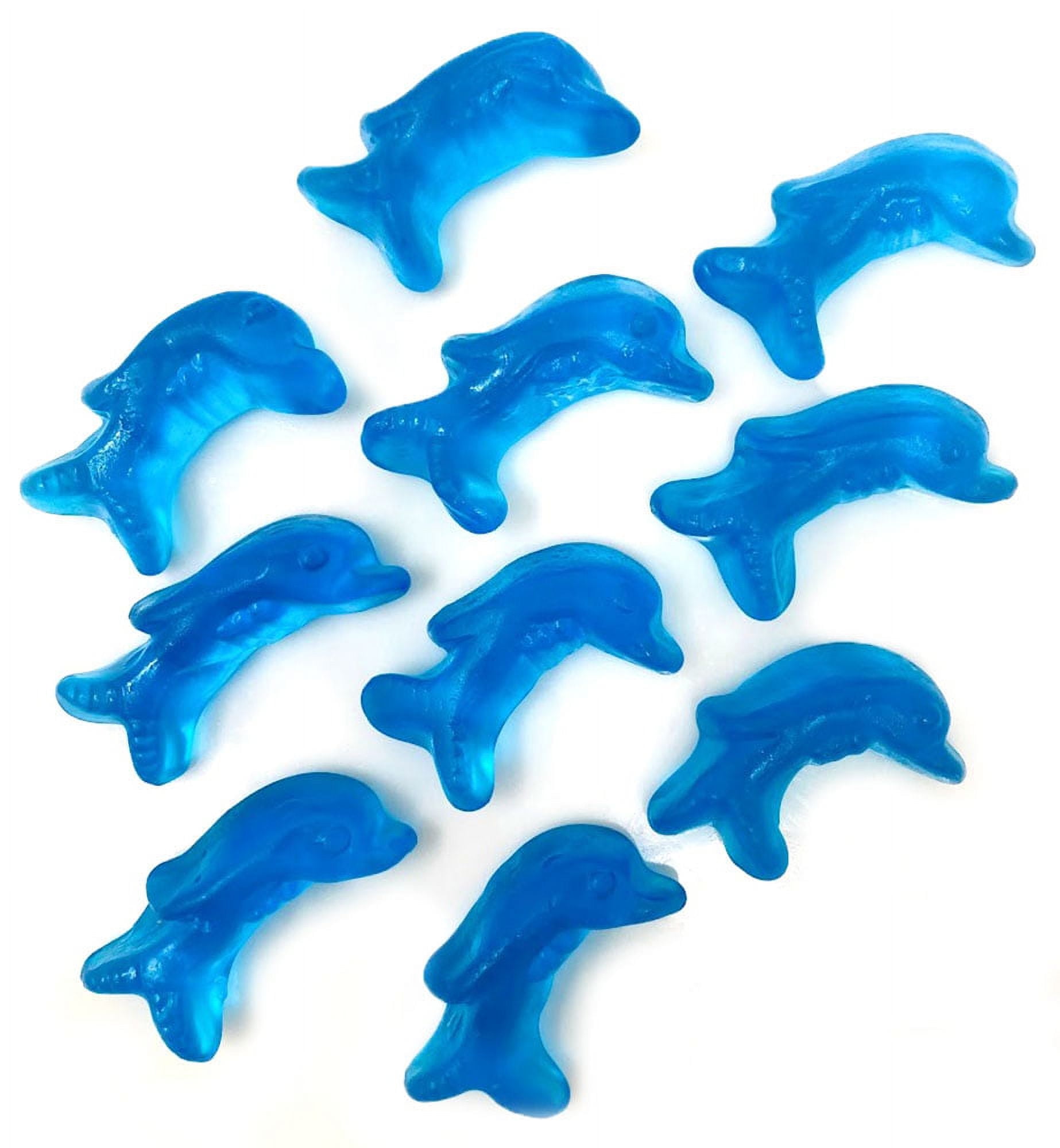 SweetGourmet Blue Raspberry Dolphins Gummy Candy | 3 pounds - Walmart.com