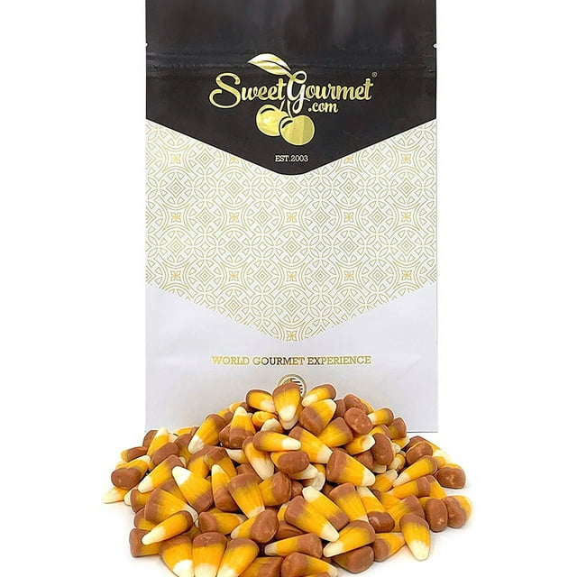 SweetGourmet Caramel Flavored Candy Corn | Soft Mello cream Bulk Candy ...