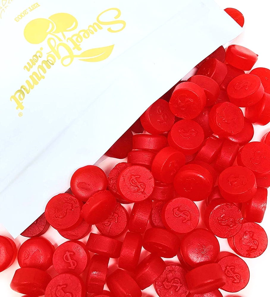 Sweet Gourmet Cherry JuJu Coins, Soft Jelly Candy, Bulk 3 Pounds ...
