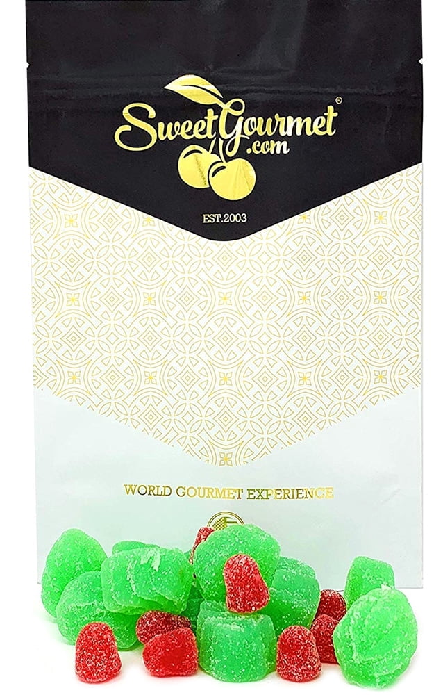 SweetGourmet Christmas Seasonal Jelly Candy | Holly and Berries | 1 ...