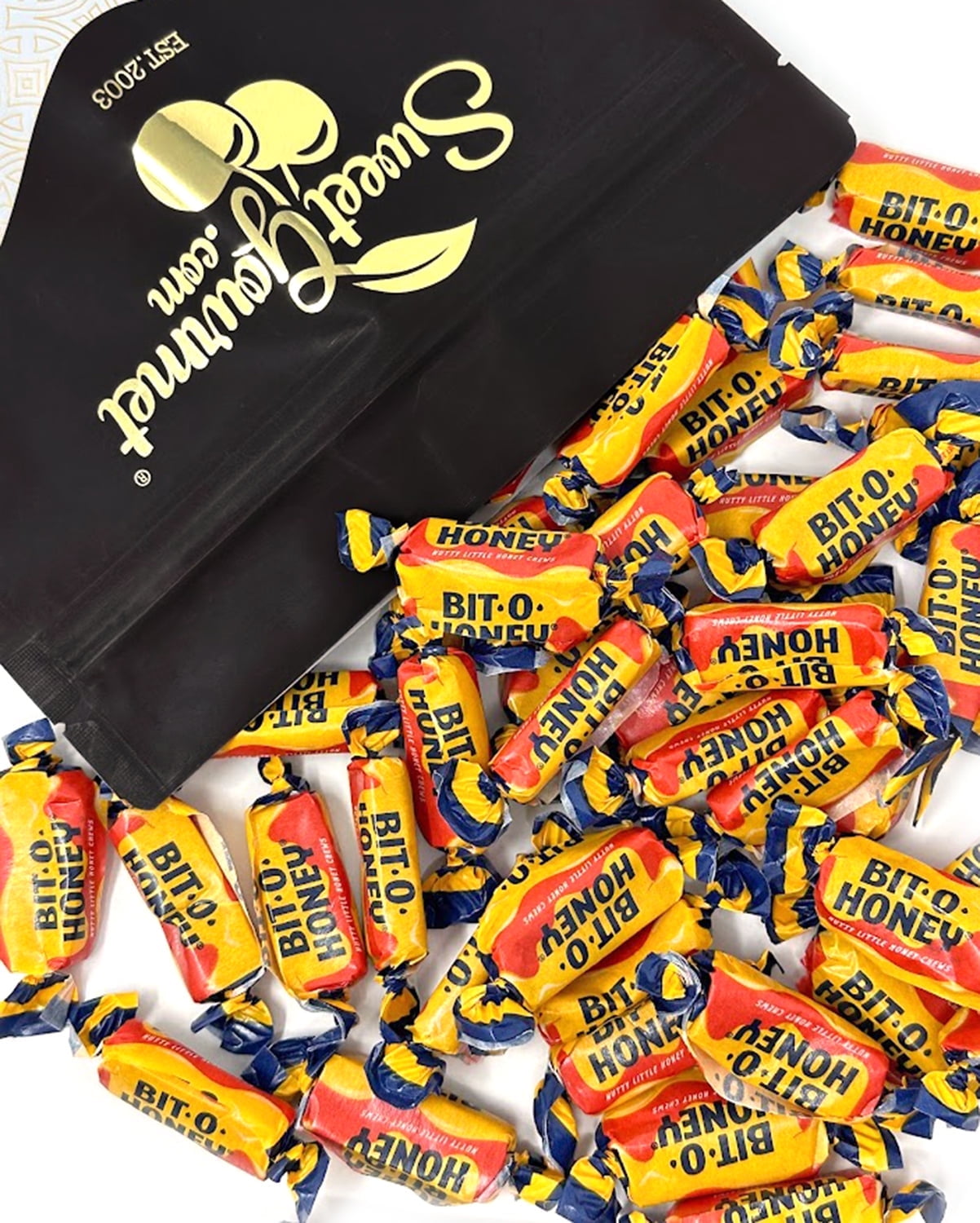 SweetGourmet Classic Bit-O-Honey Chewy Old Fashioned Soft Taffy Candy ...