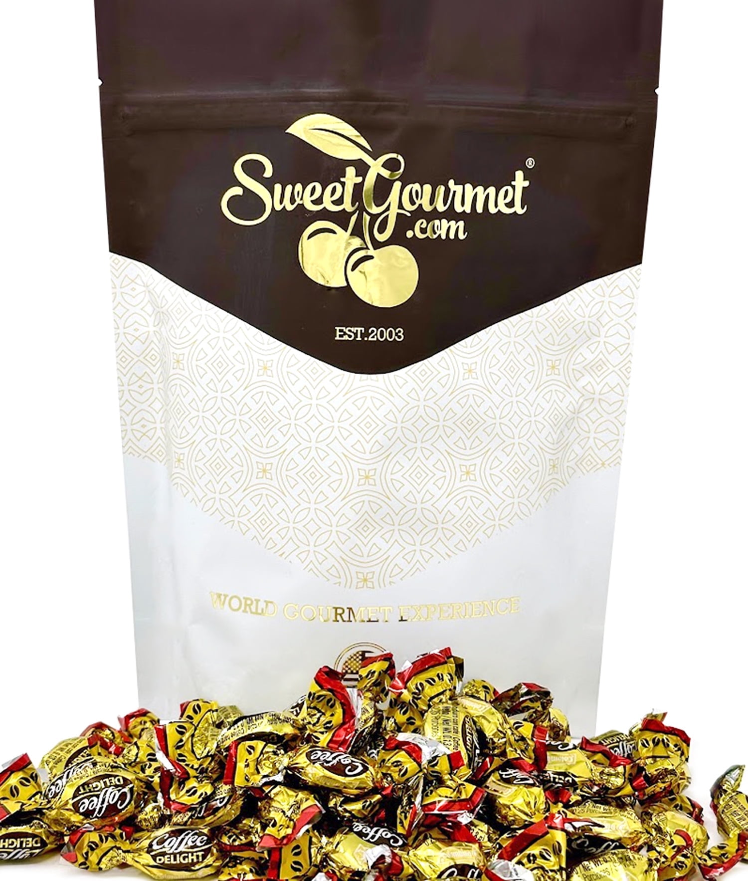 SweetGourmet Coffee Delight Hard Candy Bulk with Authentic Colombian ...