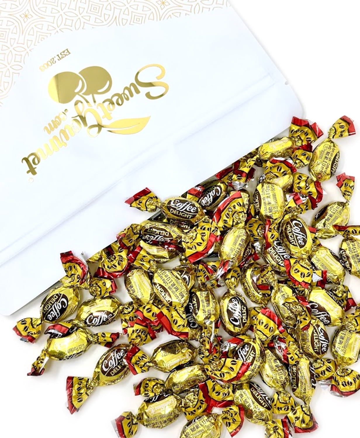 SweetGourmet Coffee Delight Hard Candy Bulk with Authentic Colombian ...