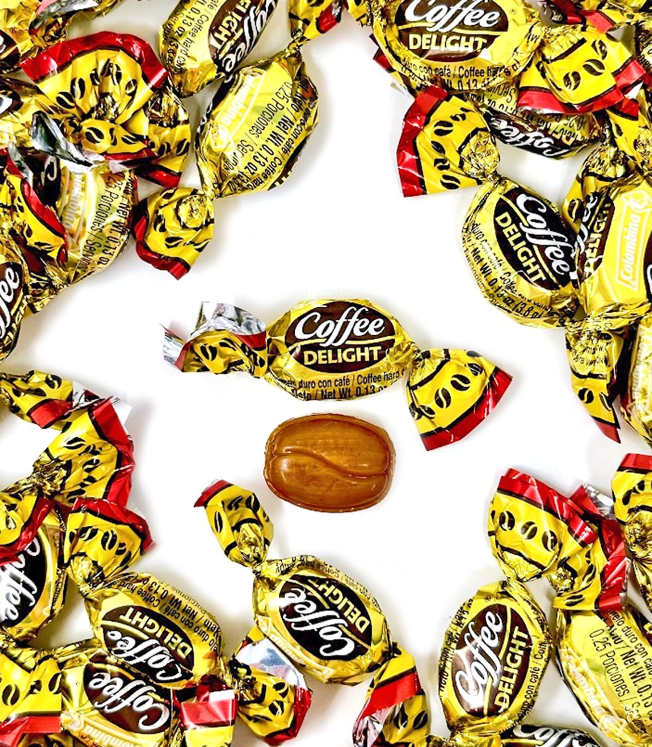 SweetGourmet Coffee Delight Hard Candy Bulk with Authentic Colombian ...