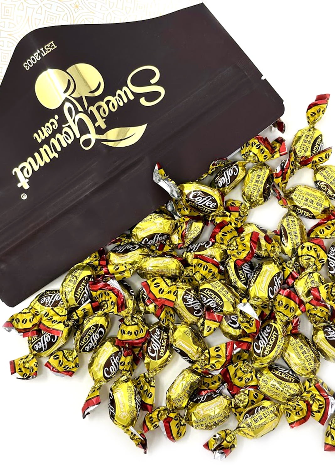 SweetGourmet Coffee Delight Hard Candy Bulk with Authentic Colombian ...