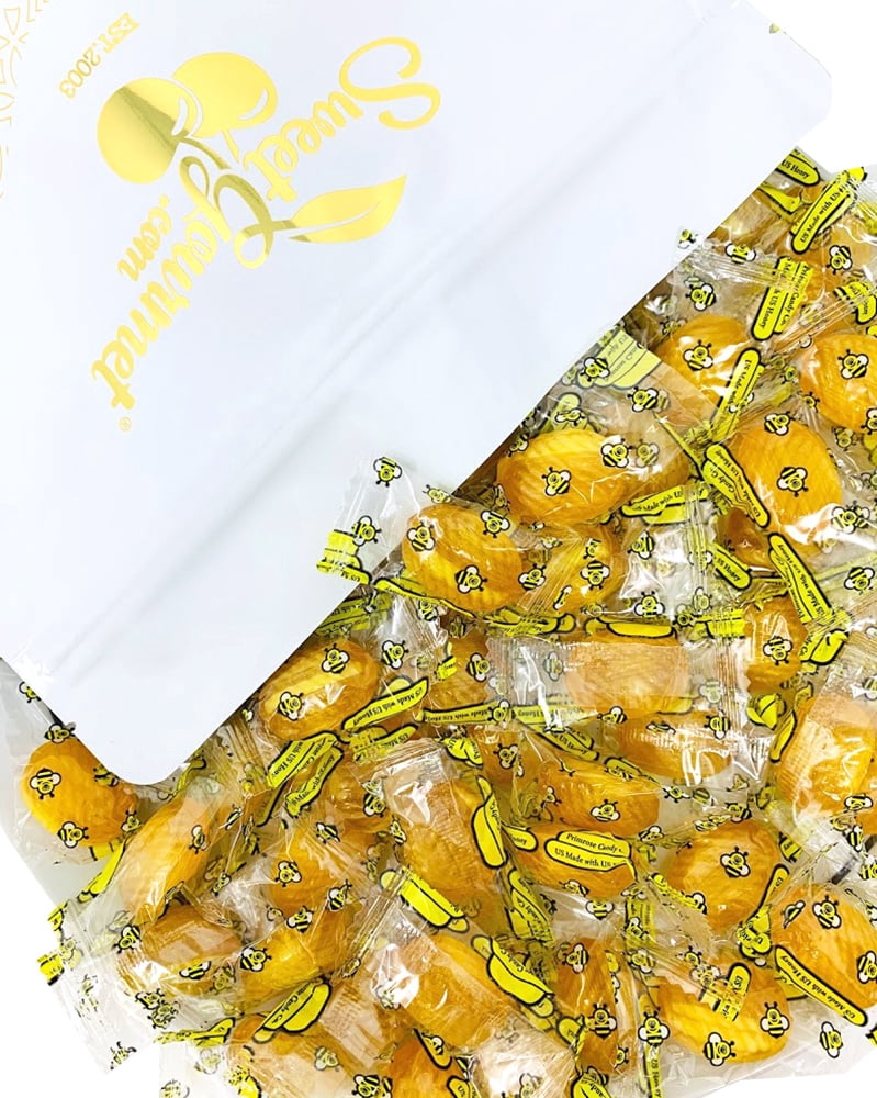 SweetGourmet Individually Wrapped Double Honey Filled Hard Candies ...