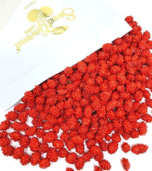 Sweet Gourmet French Burnt Peanuts, Red Candy Spanish Peanuts, 3 Pounds ...