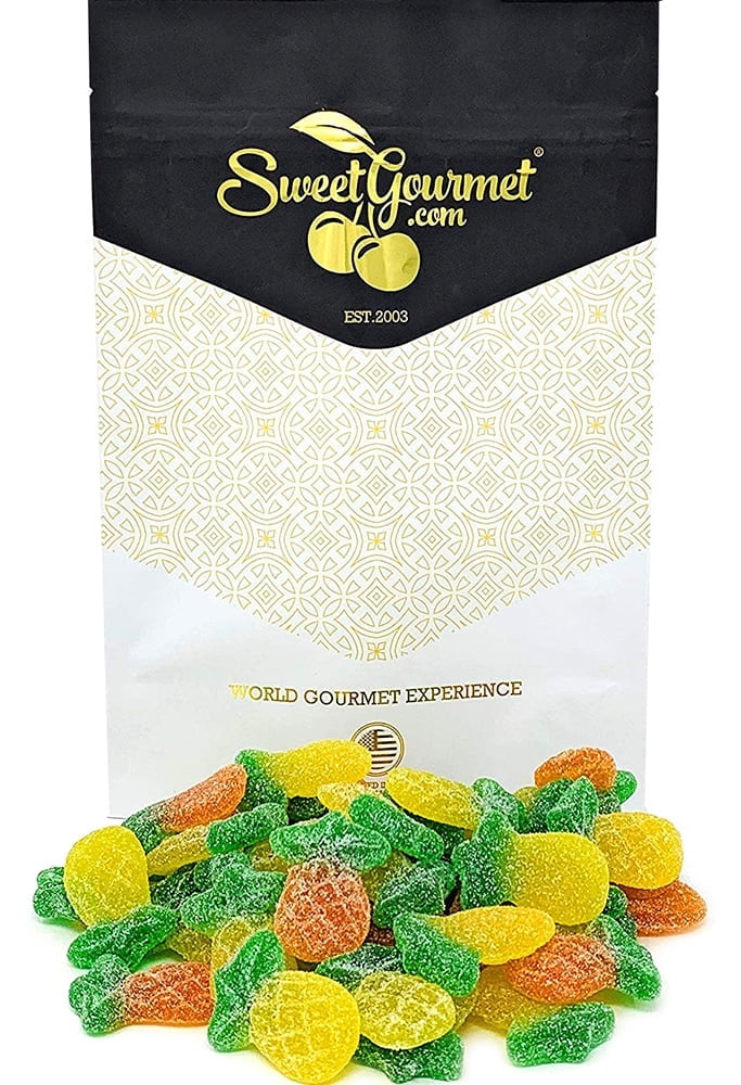 SweetGourmet Gummy Sour Pineapples | Fruity Sour Gummy Candy | 1 Pound ...
