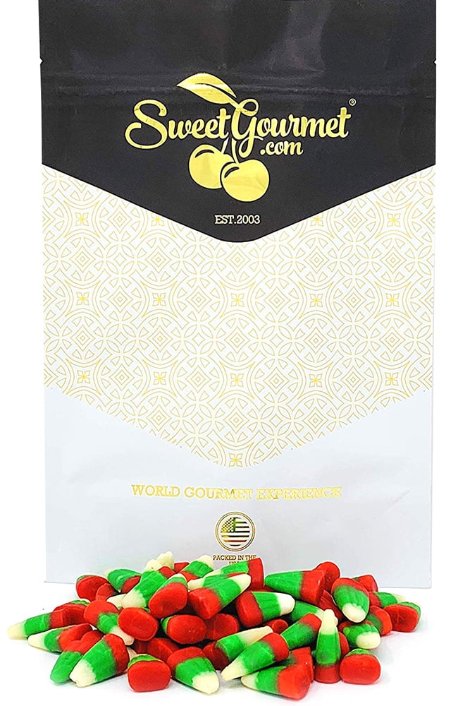 SweetGourmet Holiday Candy Corn in Red, White & Green | Bulk Christmas Snack | 1.5 pounds ...