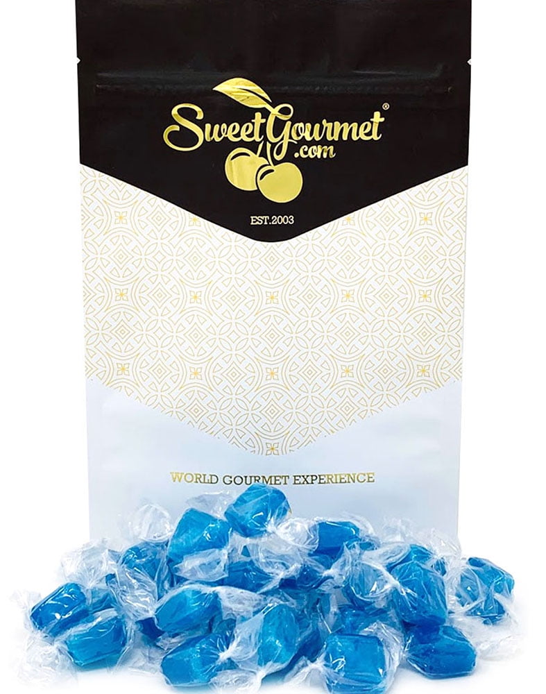 SweetGourmet Ice Blue Mint Squares | Peppermint Bulk Hard Candy Wrapped ...