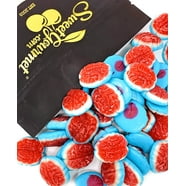 Gummi Brains 1 pound brain candy Halloween gummy skull candy - Walmart.com