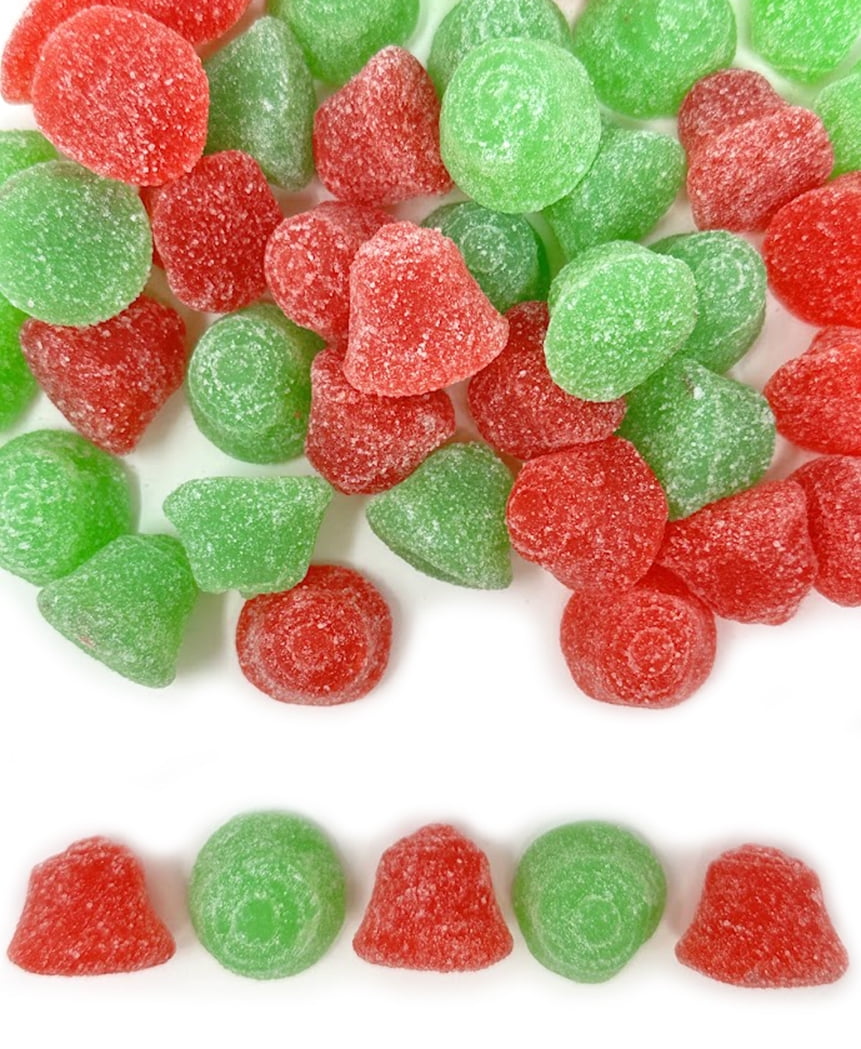 SweetGourmet Jelly Holiday Bells Christmas Bulk Candy | 1 Pound ...