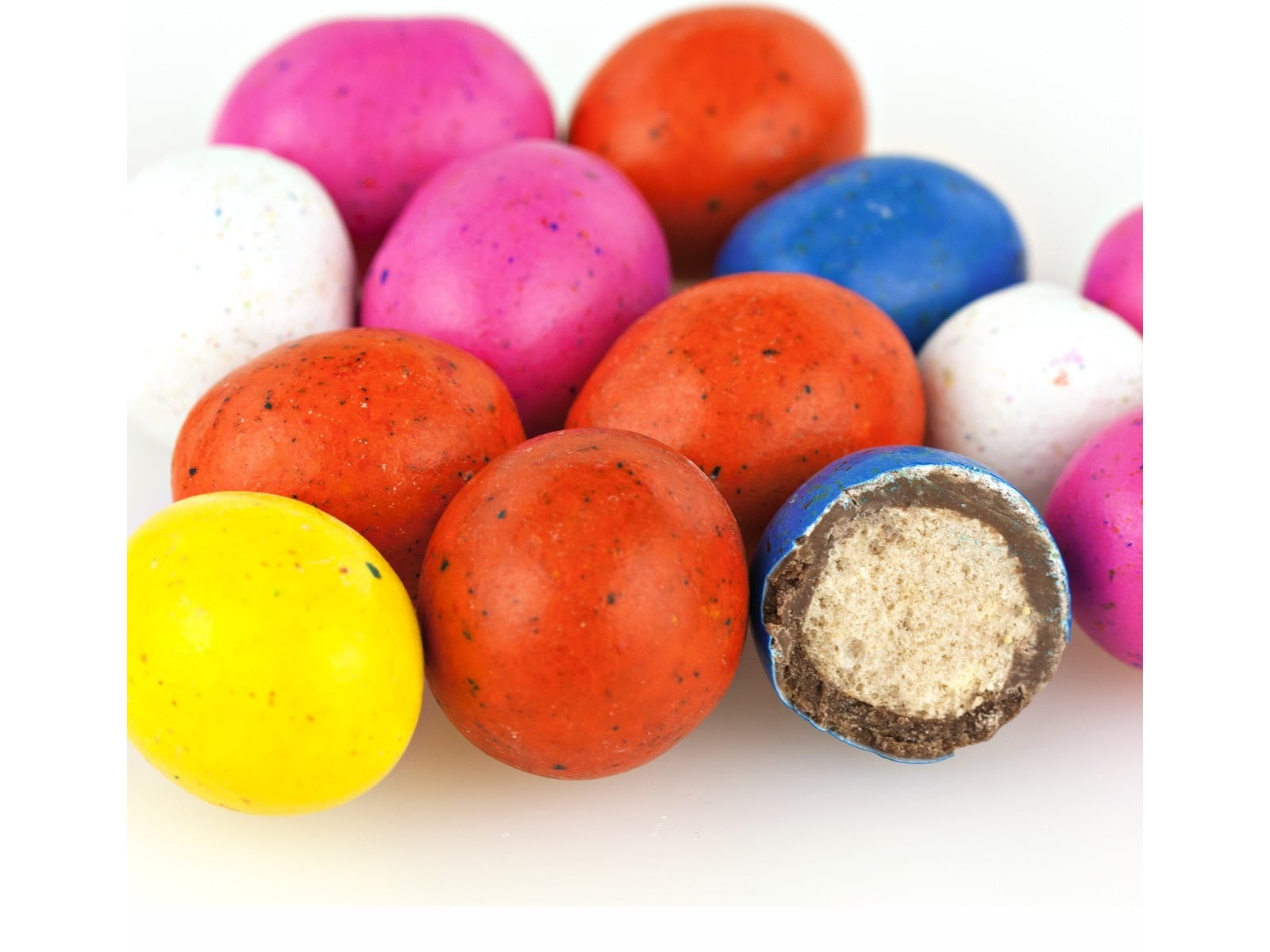 SweetGourmet Large Speckled Malt Eggs, Easter Candy Bulk, Milk Chocolate-Covered Malt Balls, 1 ...