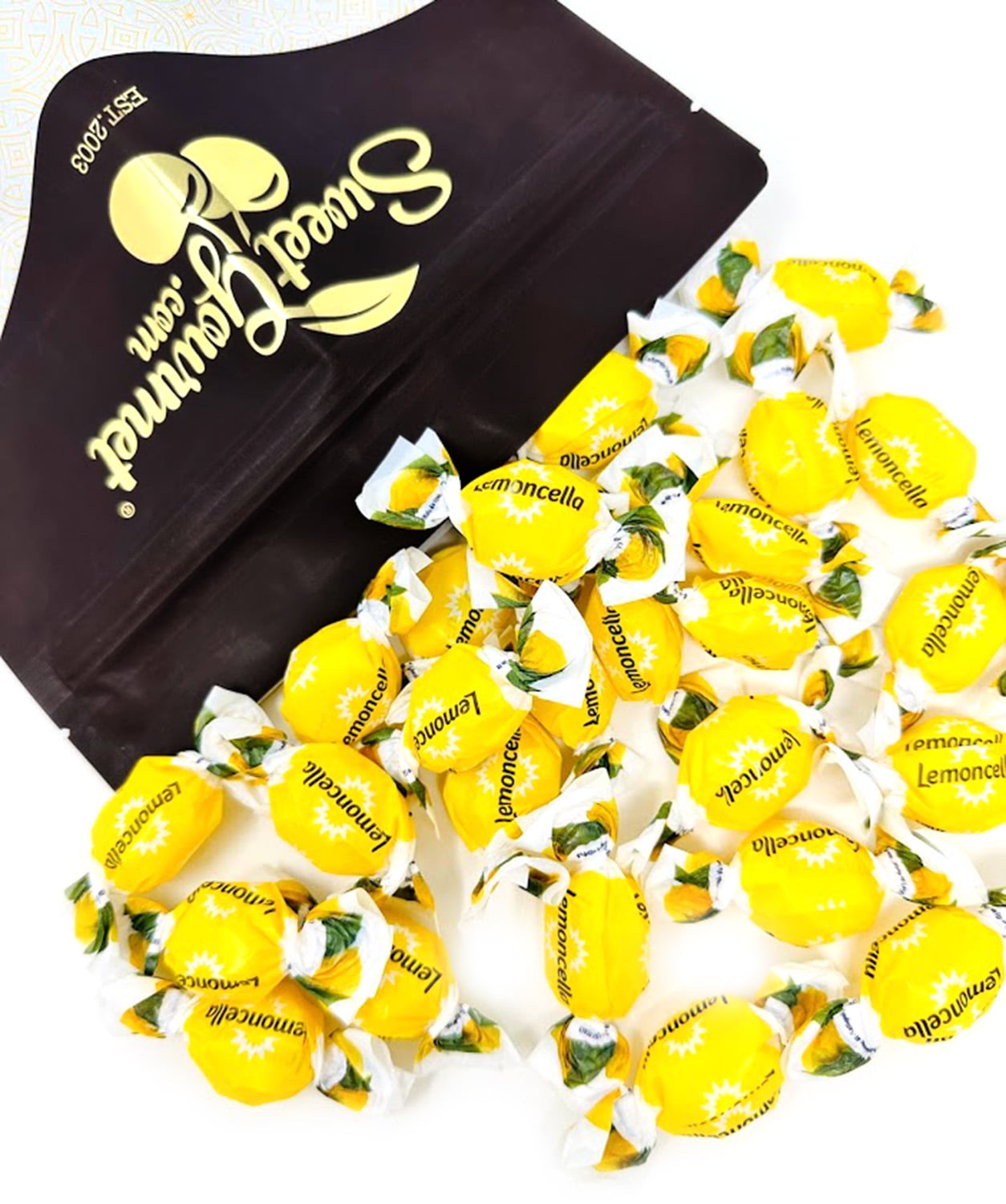 SweetGourmet Lemoncella Italian Premium Filled Lemon Hard Candy | 2 ...