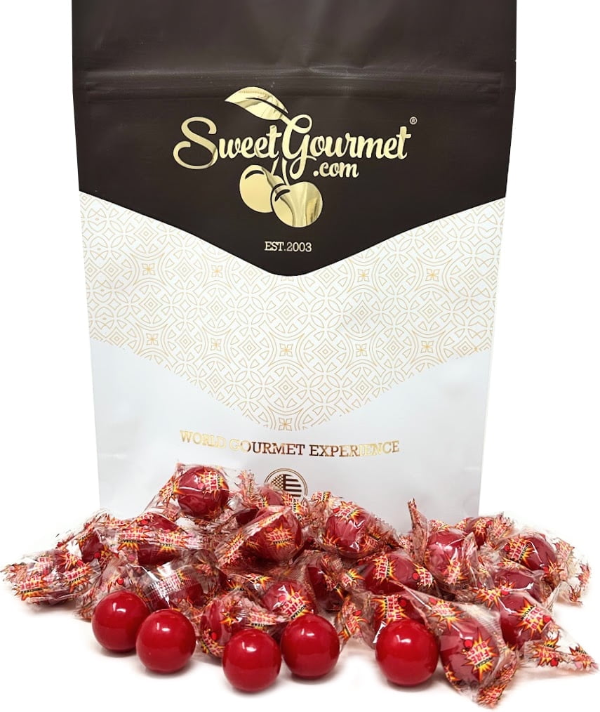 SweetGourmet Medium Fireballs Candy, Nuclear Fire Blast, Extremly Spicy ...