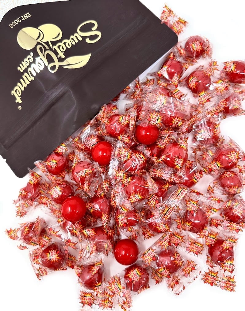 SweetGourmet Medium Fireballs Candy, Nuclear Fire Blast, Extremly Spicy ...