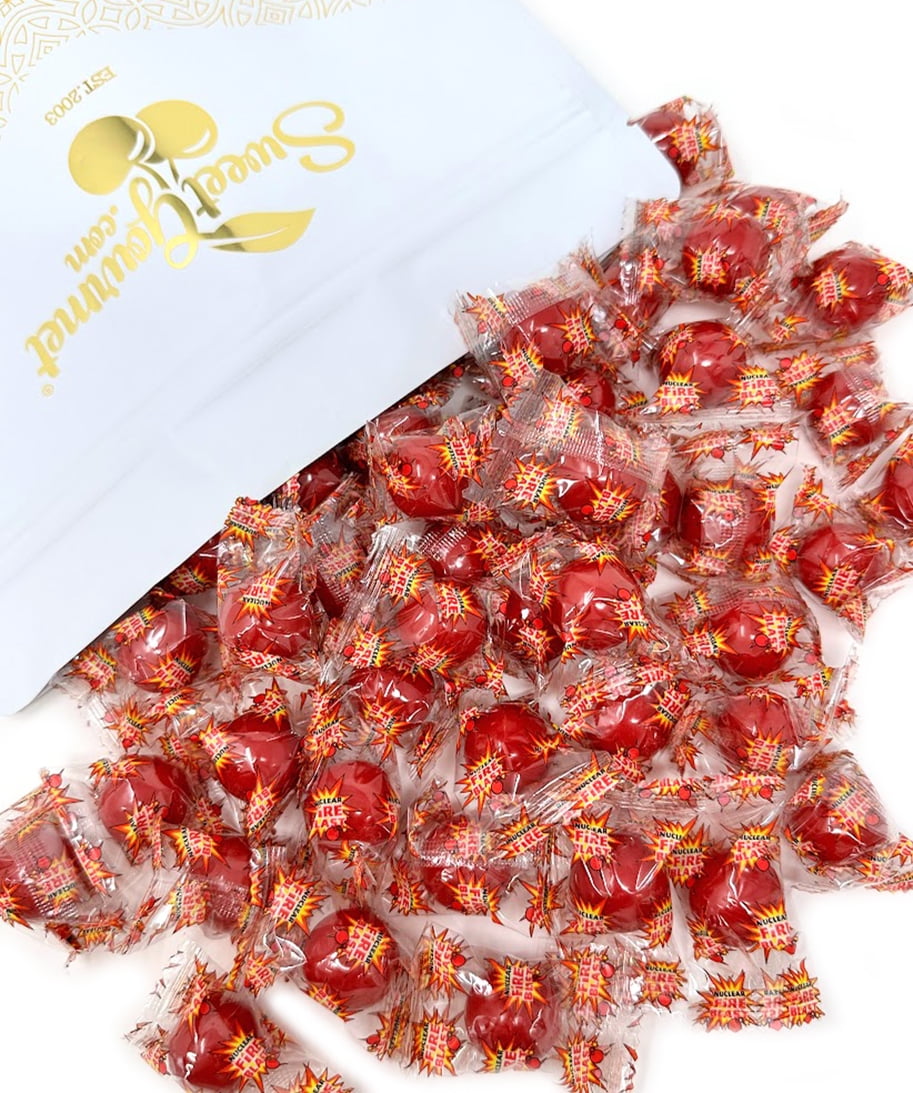 SweetGourmet Medium Fireballs Candy, Nuclear Fire Blast, Extremly Spicy ...