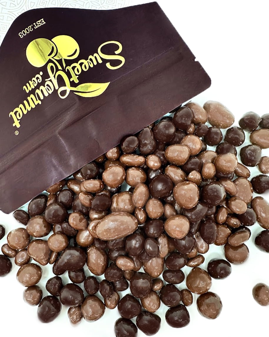 SweetGourmet Milk and Dark Chocolate Bridge Mix - Nuts, Fruits ...