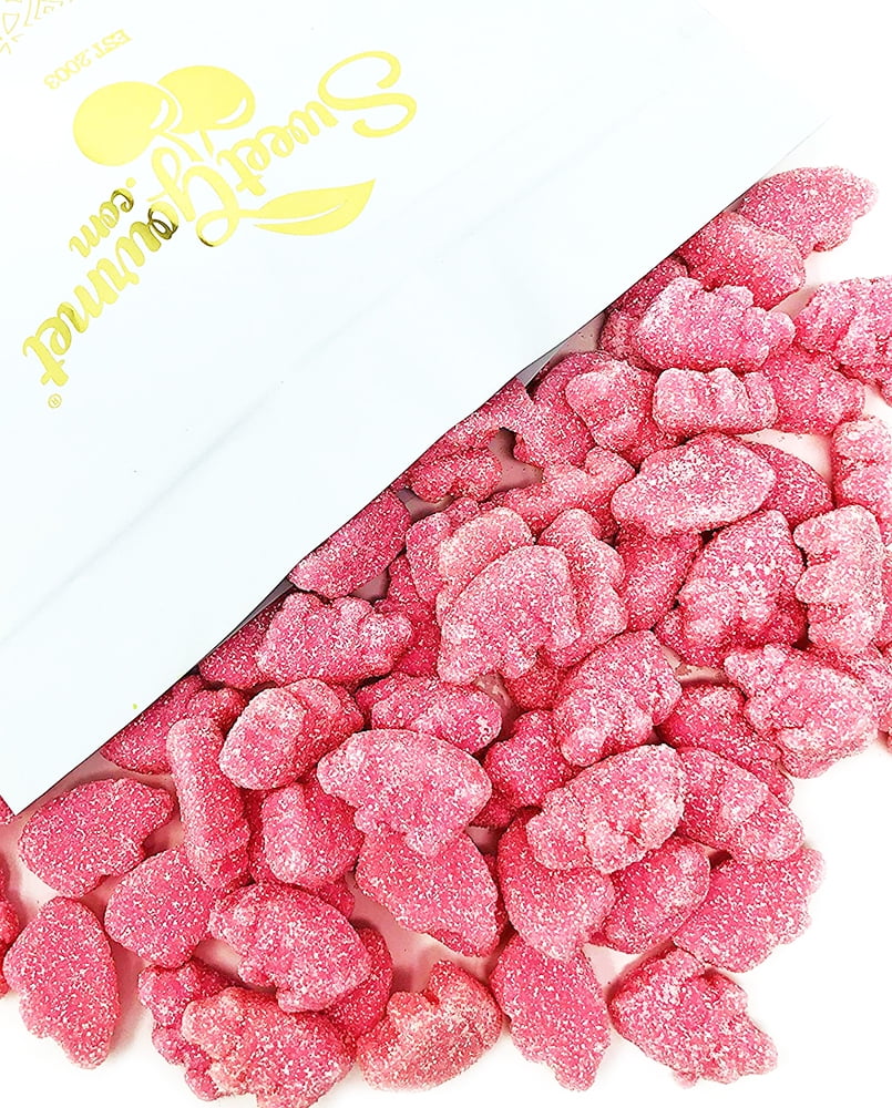 SweetGourmet Mini Gummy Pigs | Sour Strawberry Flavored Piglets | Candy ...