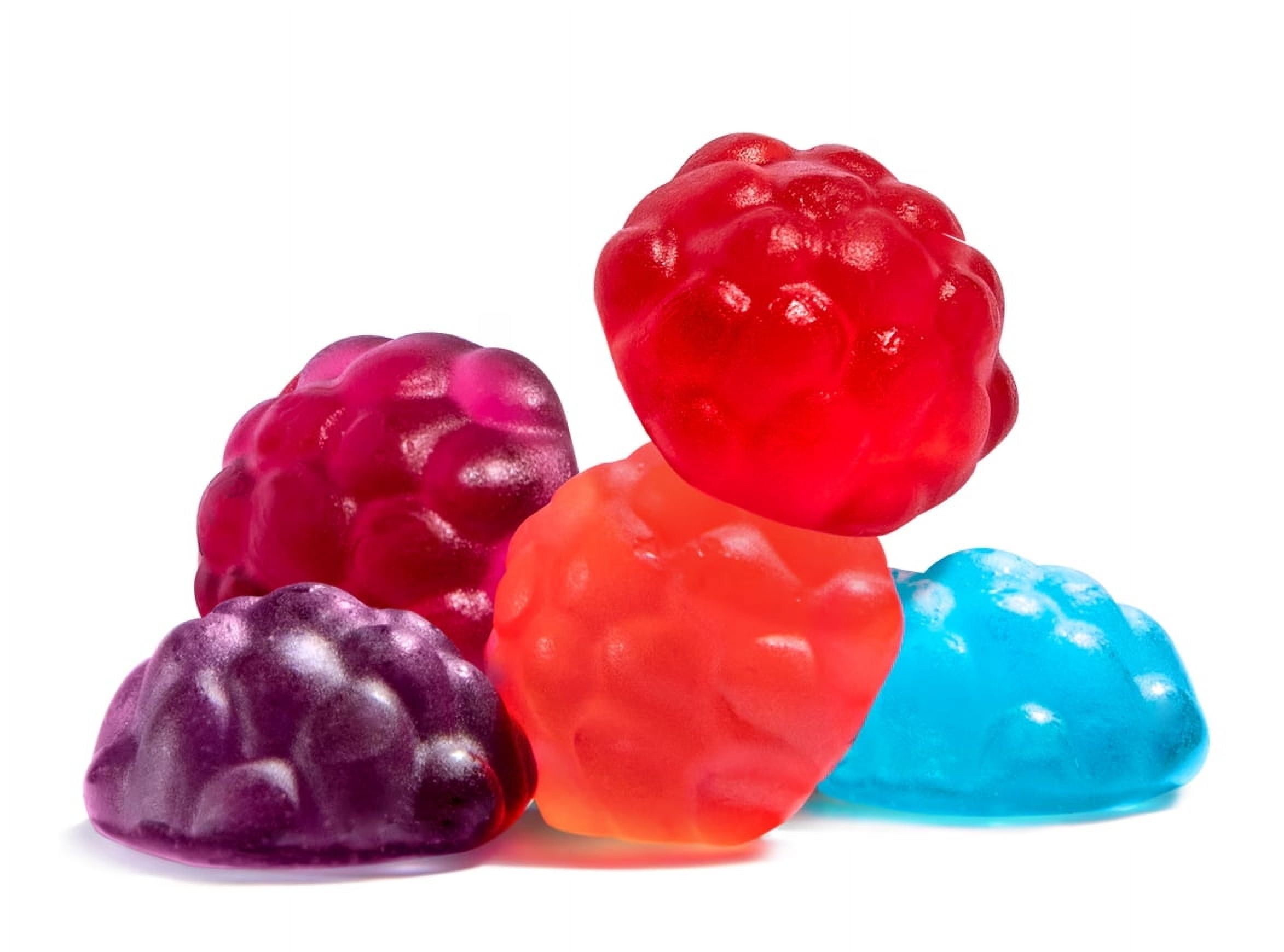 SweetGourmet Mixed Raspberries Gummy | Berry Blue, Red, Purple ...