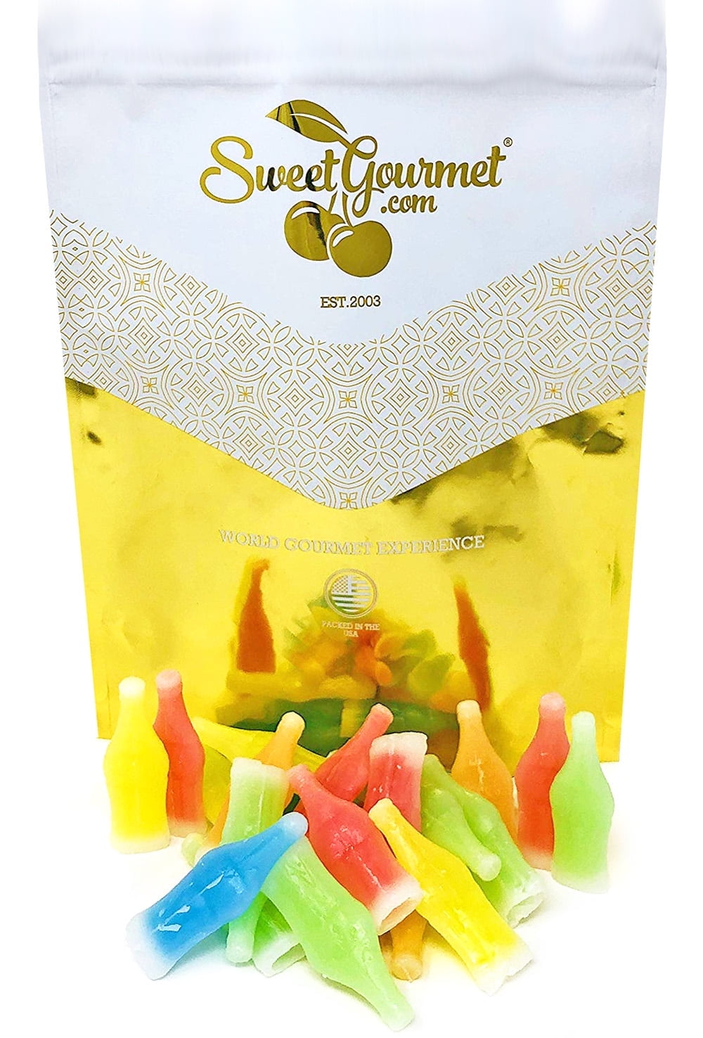 SweetGourmet Old-Fashioned Candy | Nik-L-Nip Filled Chew Wax Bottles ...