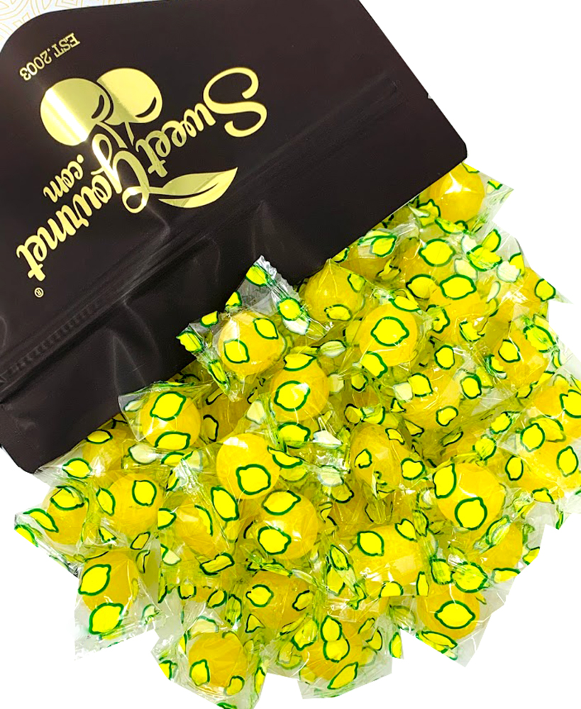 SweetGourmet Old-Fashioned Lemon Balls | Naturally Flavored Hard Candy ...