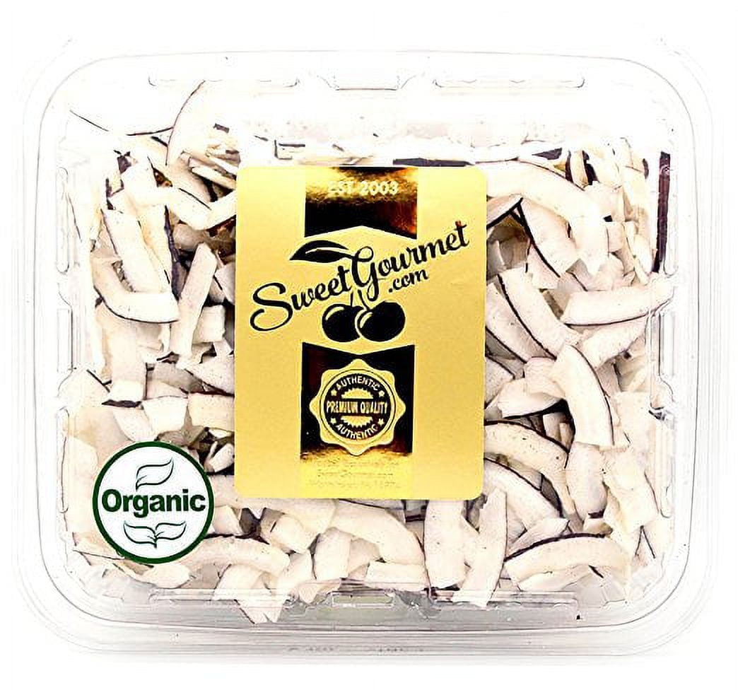 SweetGourmet Organic Unsweetened Coconut Smiles, 1Lb - Walmart.com