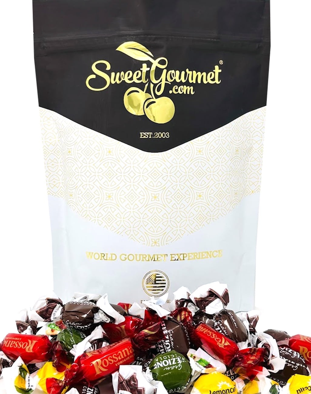 Sweet Gourmet Palermo Mix, 4 Italian Hard Candies with Velvety Lemon ...