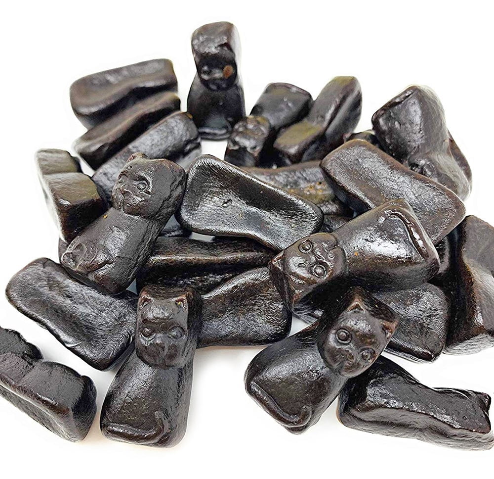 SweetGourmet Premium Dutch Licorice Cats | Gustaf's Sweet Black ...