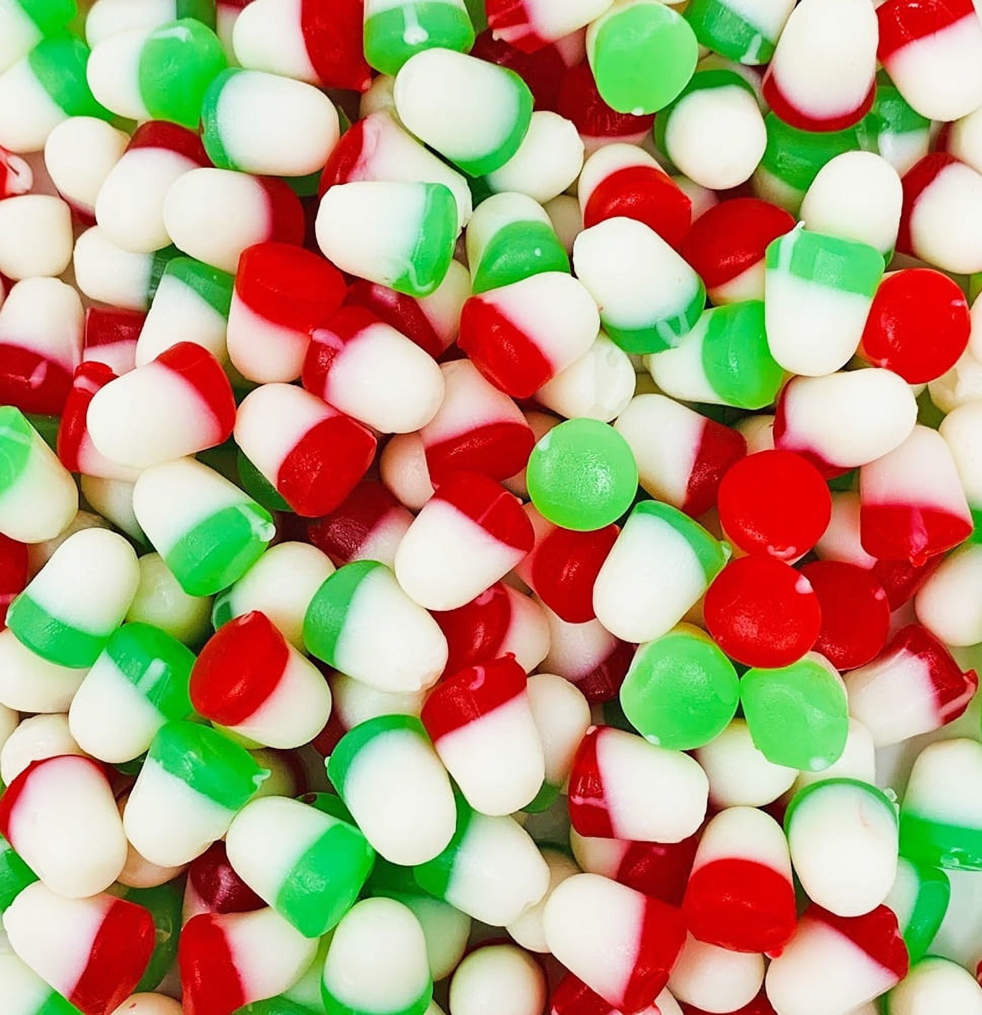SweetGourmet Christmas JuJu Drops | Red White Green Bulk Candy | 1 ...