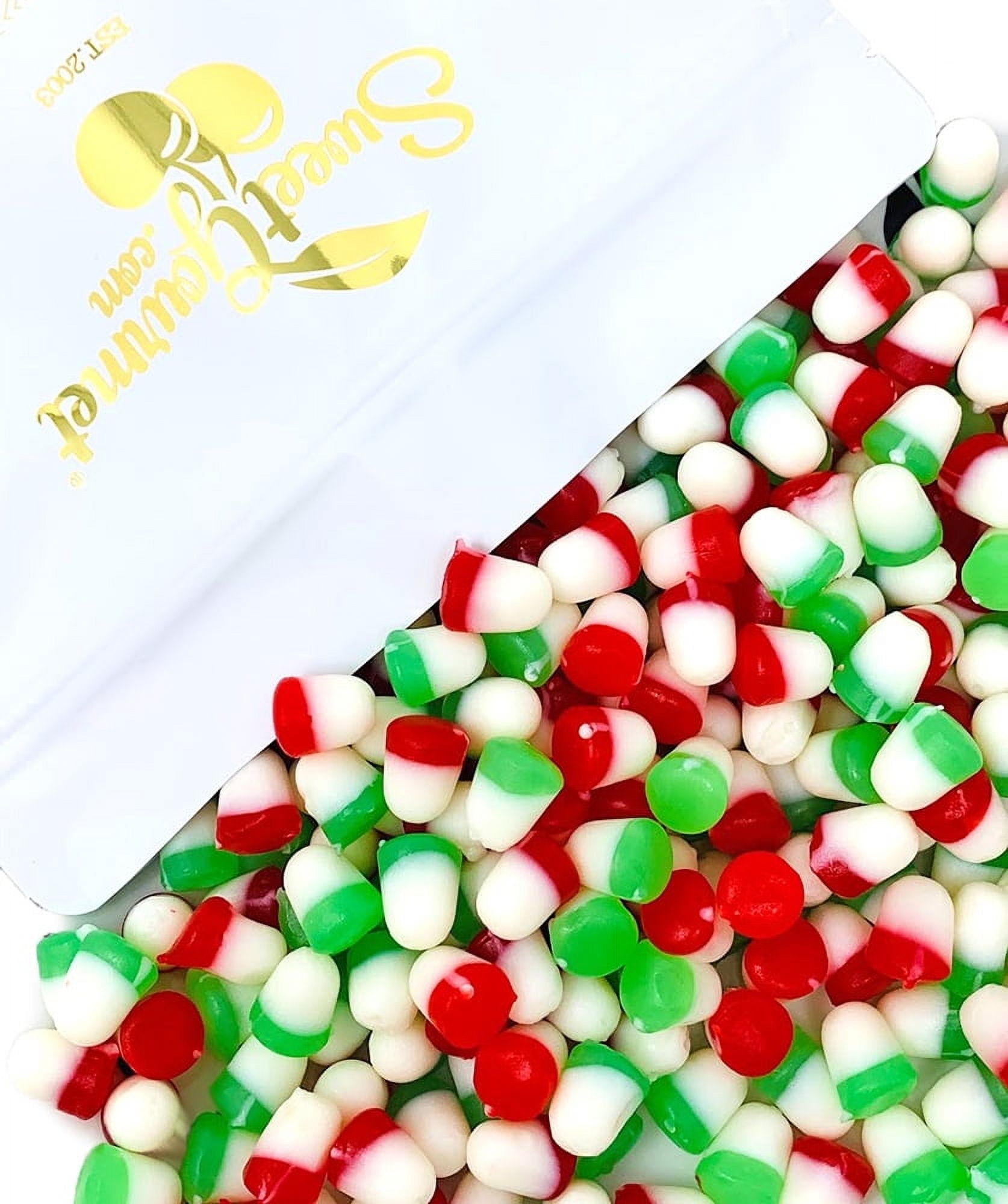 SweetGourmet Christmas JuJu Drops | Red White Green Bulk Candy | 3 ...