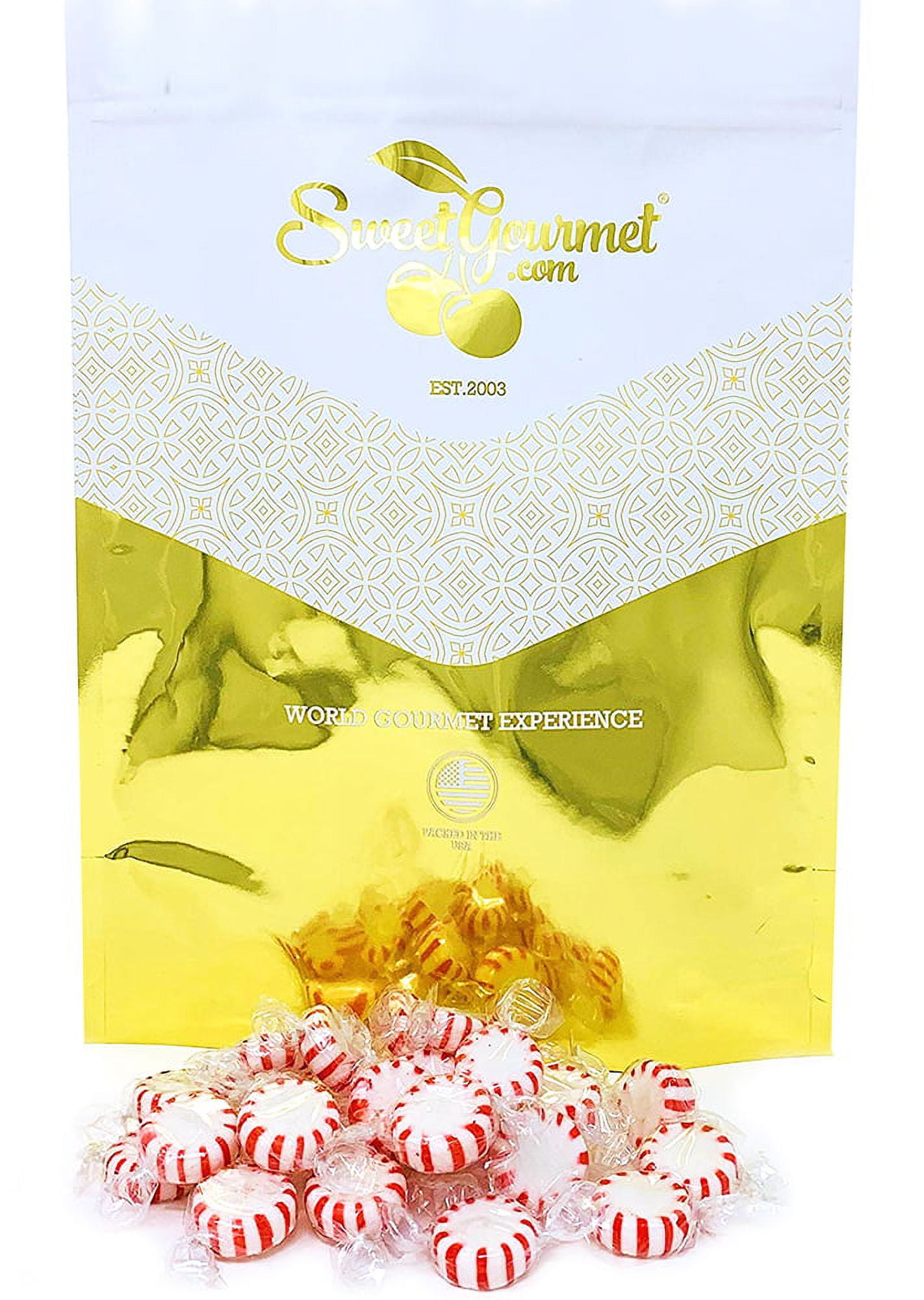 SweetGourmet Red & White Peppermint Starlights | White Center Arcor ...