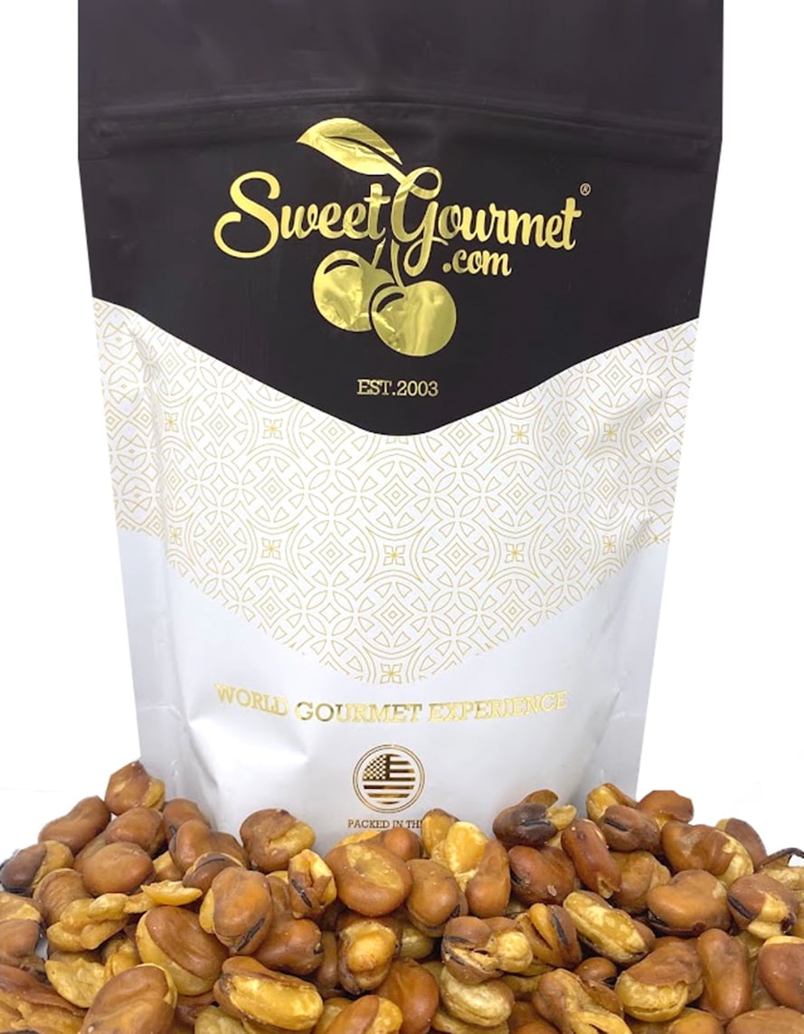 SweetGourmet Roasted Salted Fava Beans | Healthy Snacks | 1 Pound ...