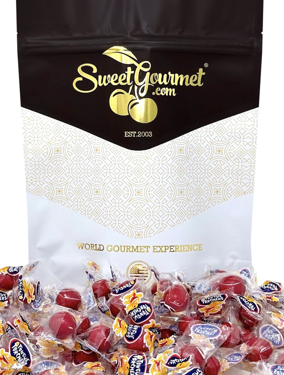 SweetGourmet Small Fireballs Wrapped Cinnamon Candy | Tongue Torchers ...