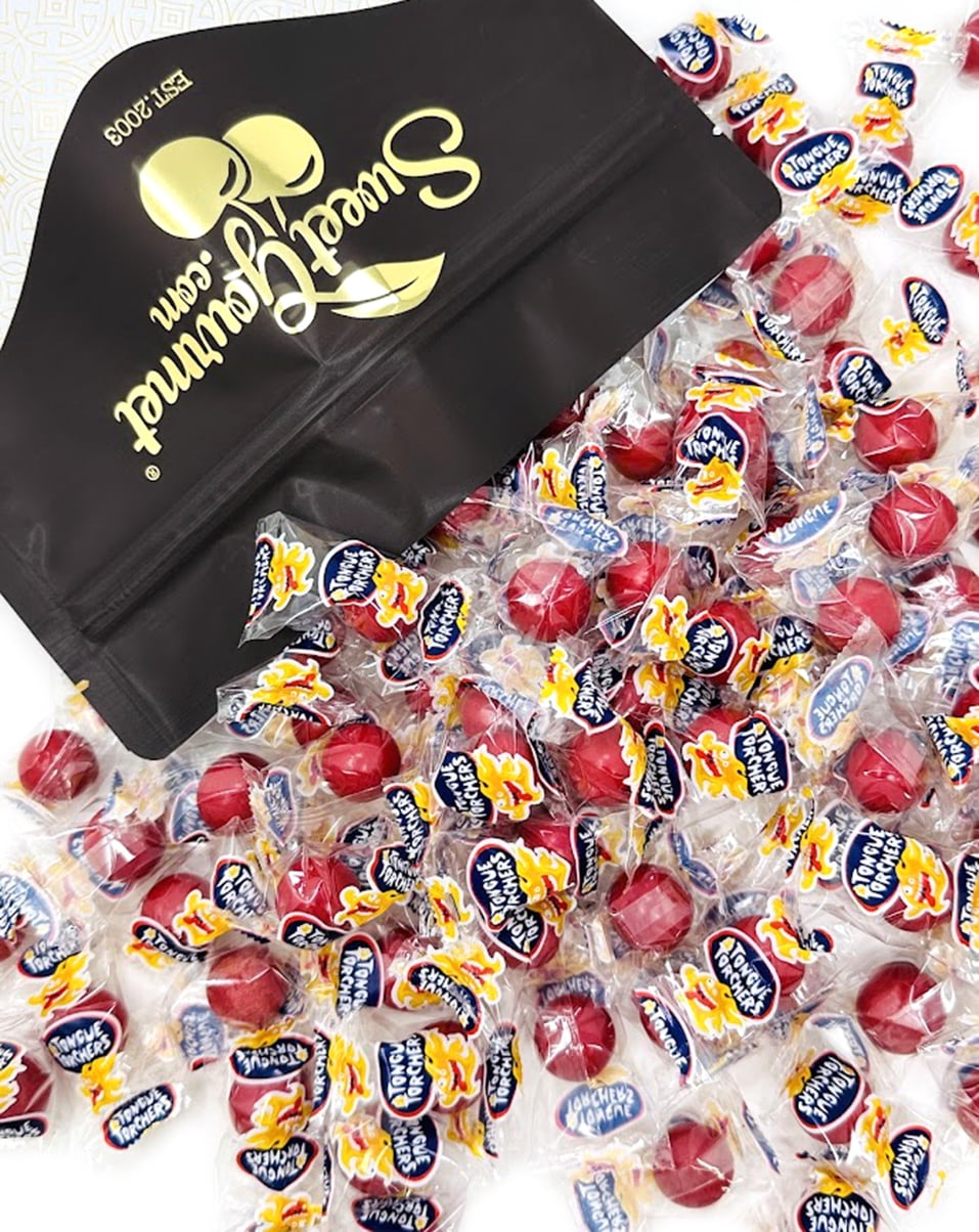 Sweet Gourmet Small Fireballs Wrapped Cinnamon Candy 2 Pounds Tongue ...