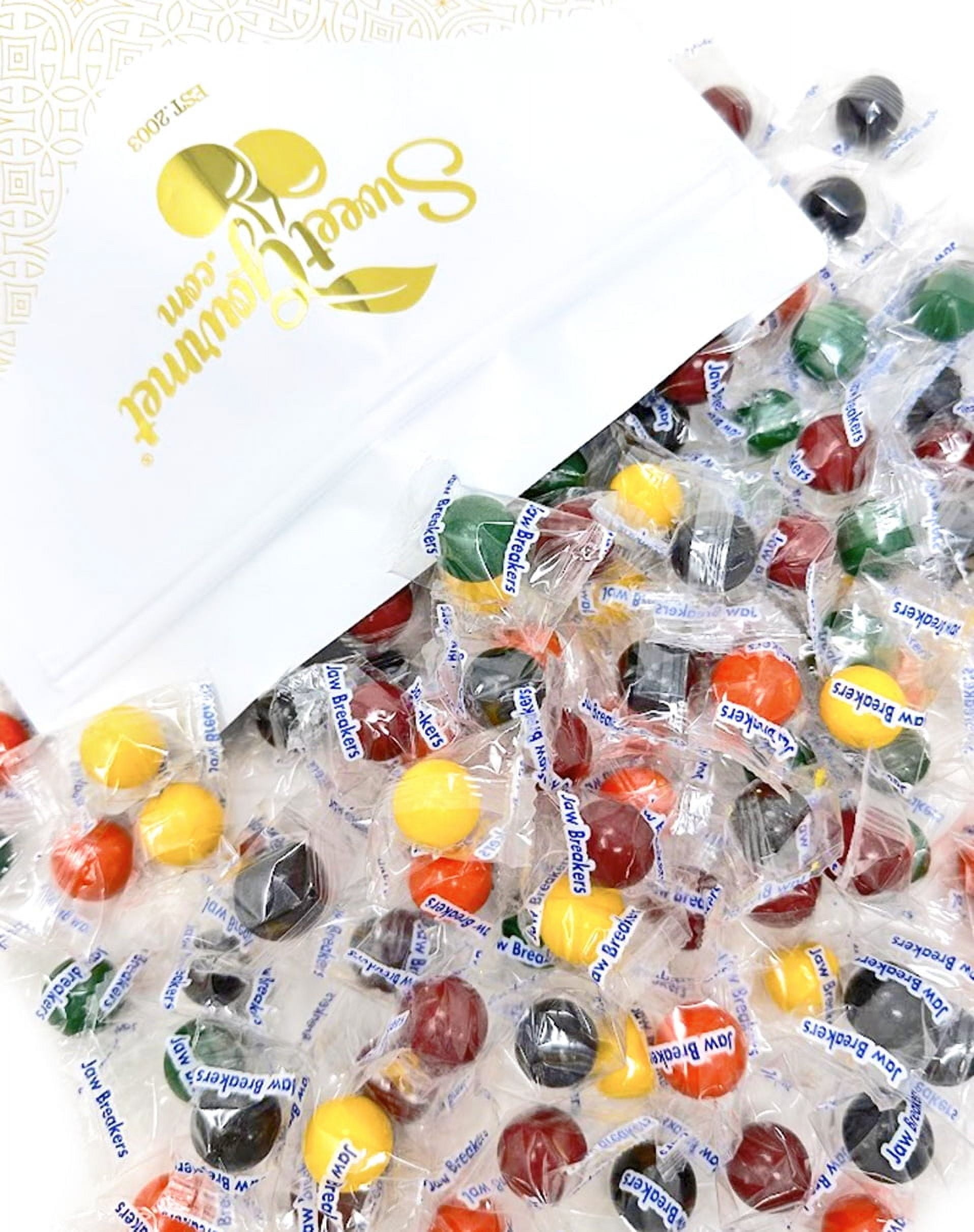 SweetGourmet Small Jawbreakers Wrapped Candy Jaw Breaker | 3 Pounds ...